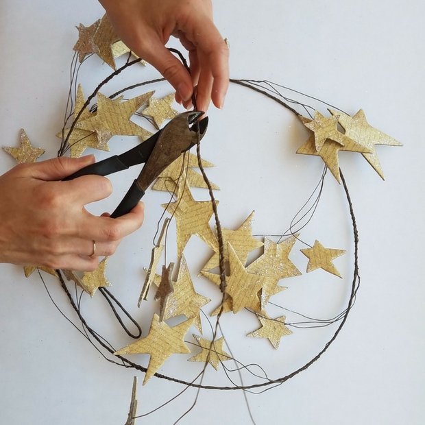 Star Garland DIY - Ever Thine Home