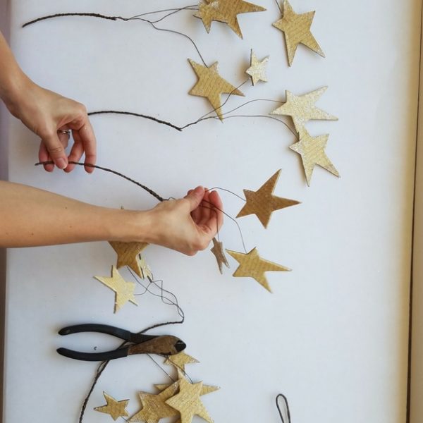 Star Garland DIY - Ever Thine Home