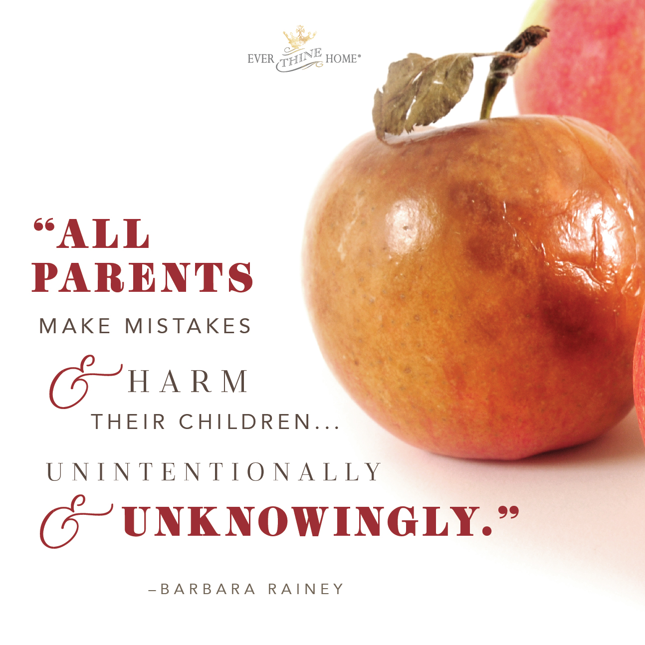 How to Forgive Your Parents - Ever Thine Home