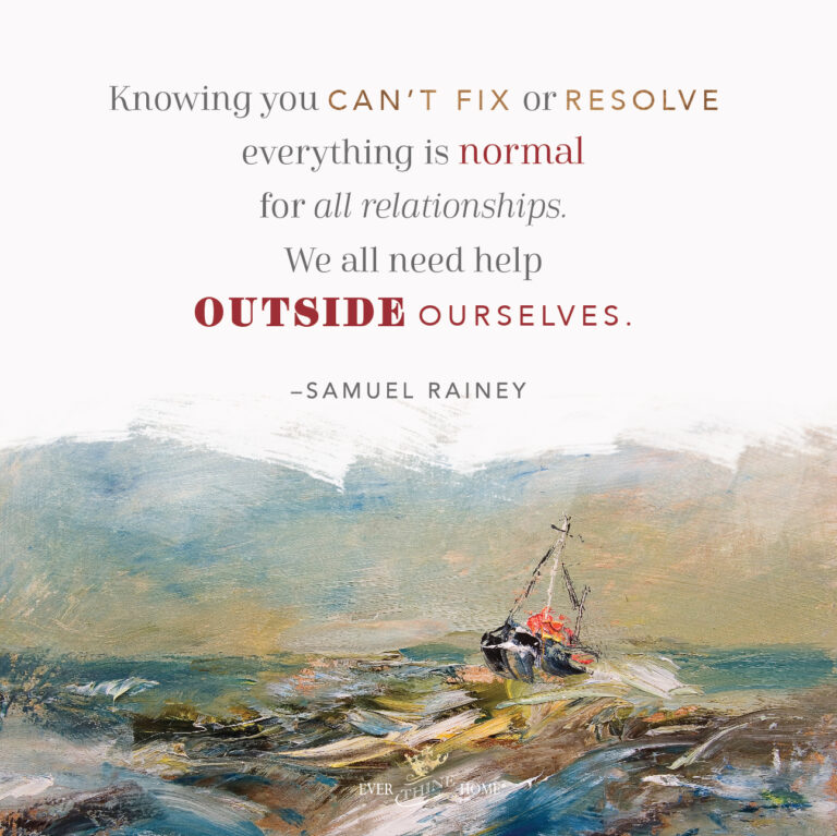 4 Questions to Help You Resolve Conflict - Ever Thine Home
